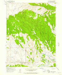 Hi-Res Interactive Map of Island Park, Uintah County, UT in 1955 | Pastmaps